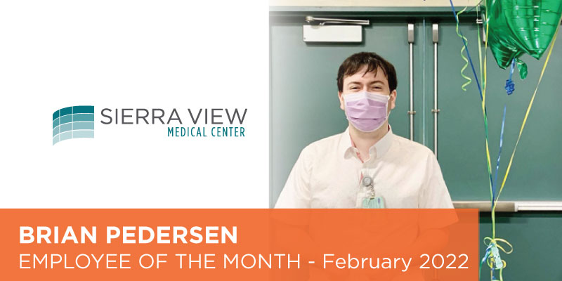 February 2022 Employee of the Month: CLS Brian Pedersen
