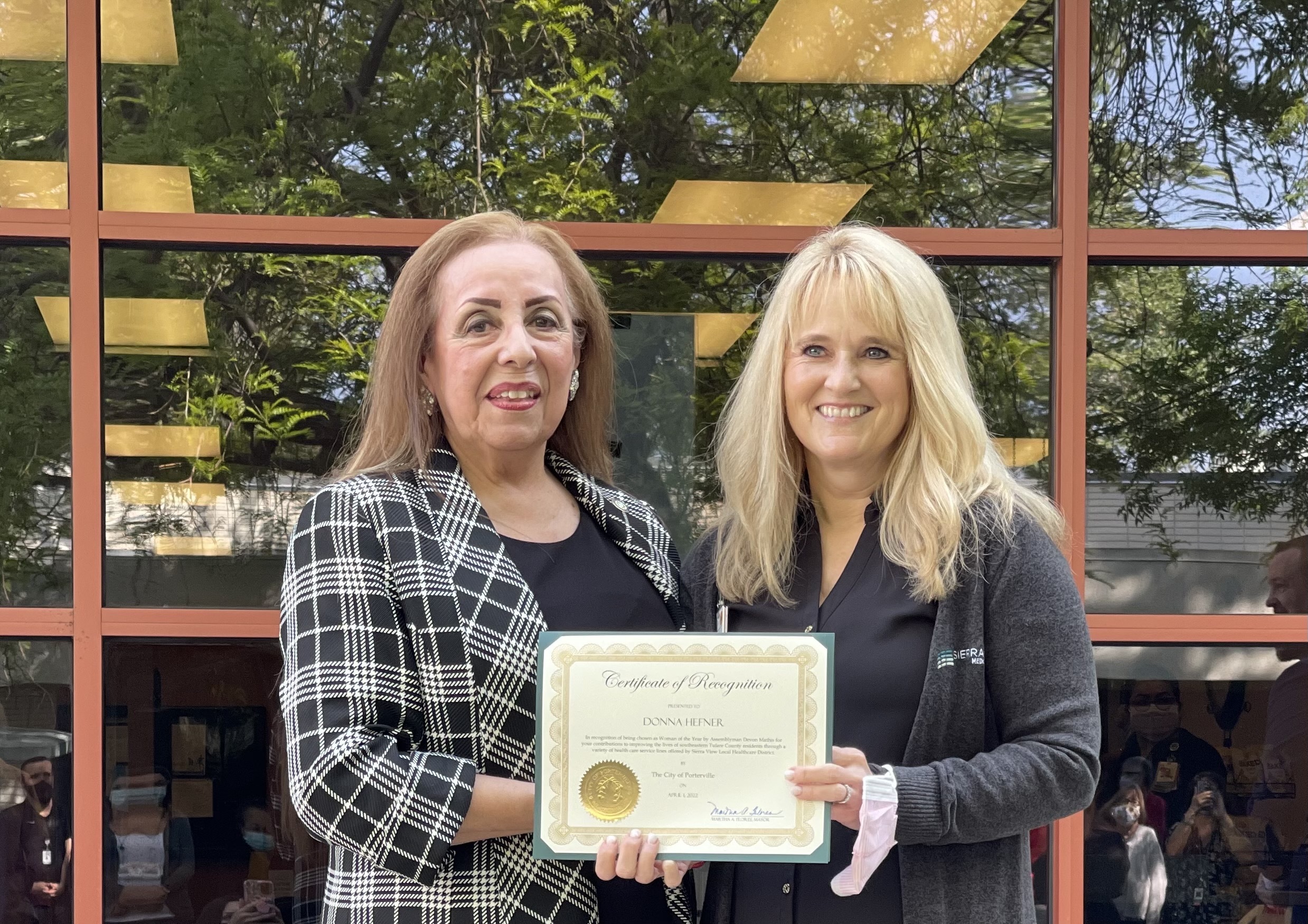 2022 Woman of the Year Assemblyman Devon Mathis (AD26) - Donna