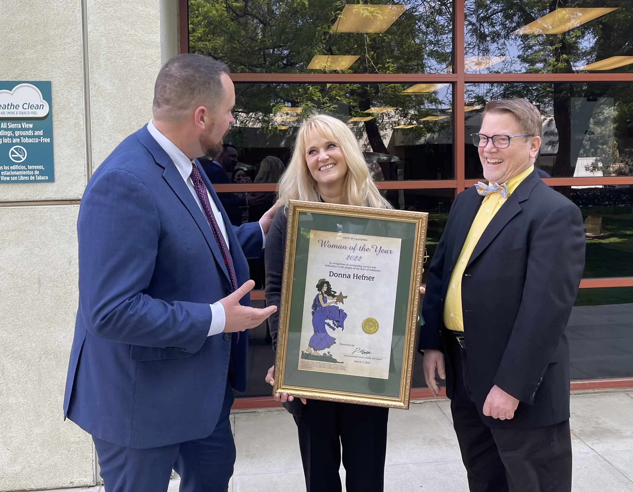 2022 Woman of the Year Assemblyman Devon Mathis (AD26) - Donna